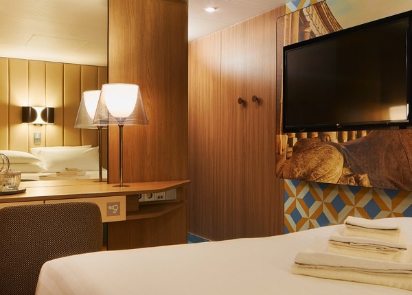 Costa Cruises Cabins: Suite, Premium, inside and external